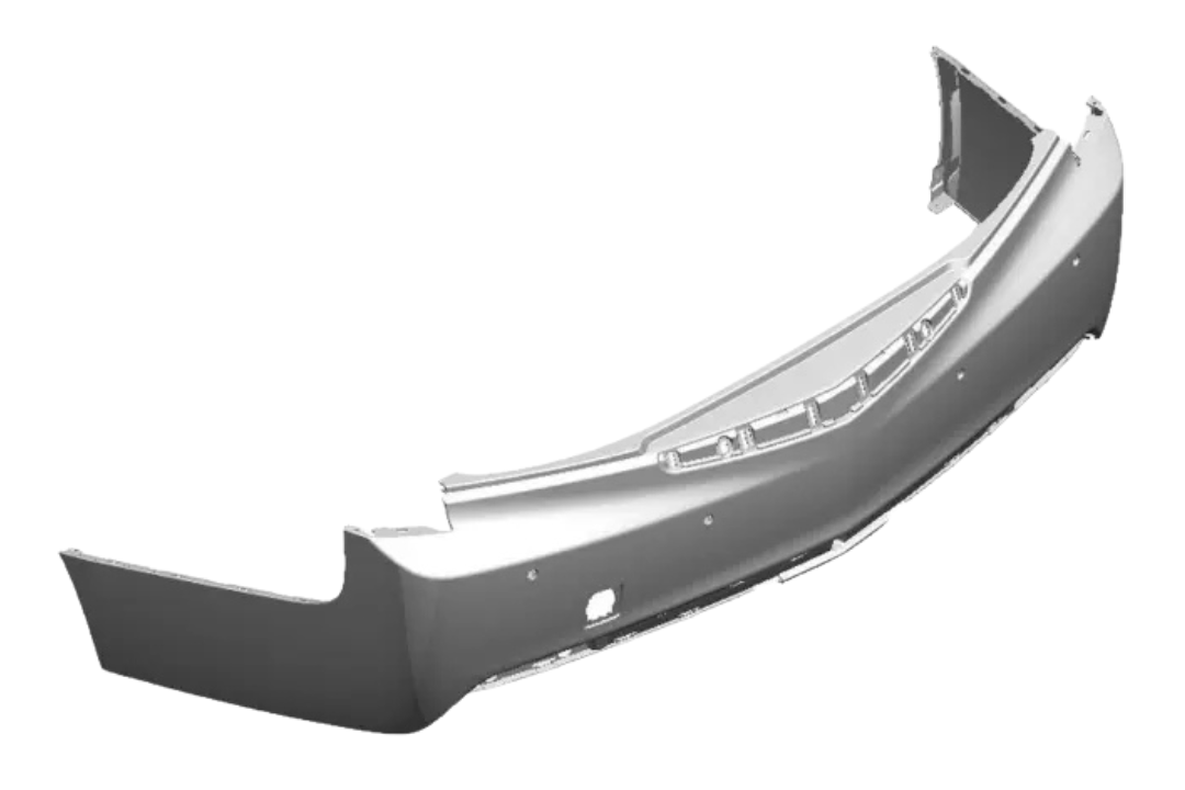 2014-2017 Chevrolet Caprice Rear Bumper Painted - ReveMoto