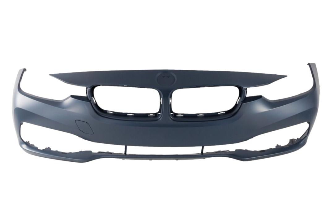 2016-2018 BMW 3-Series Front Bumper Painted (OEM | Sport Model) - ReveMoto