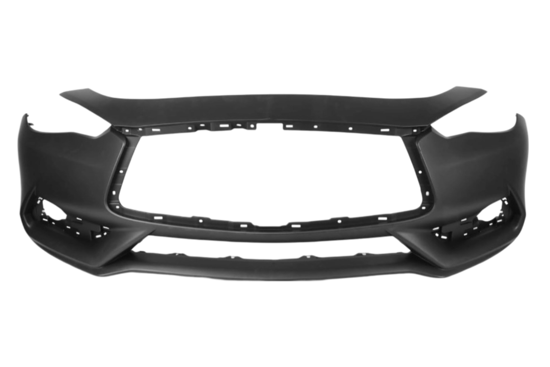 2017-2022 Infiniti Q60 Front Bumper Painted - ReveMoto