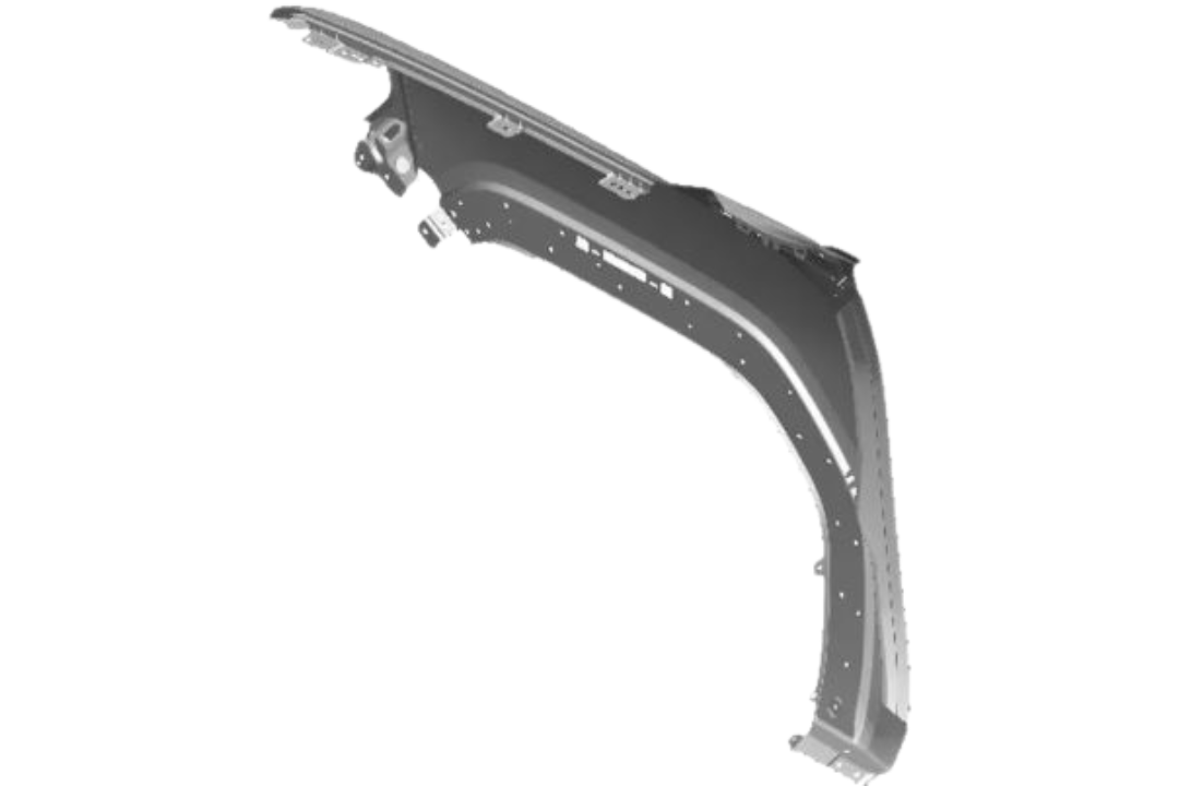 2020-2024 GMC Sierra Fender Painted (2500HD/3500 HD | Passenger-Side ...