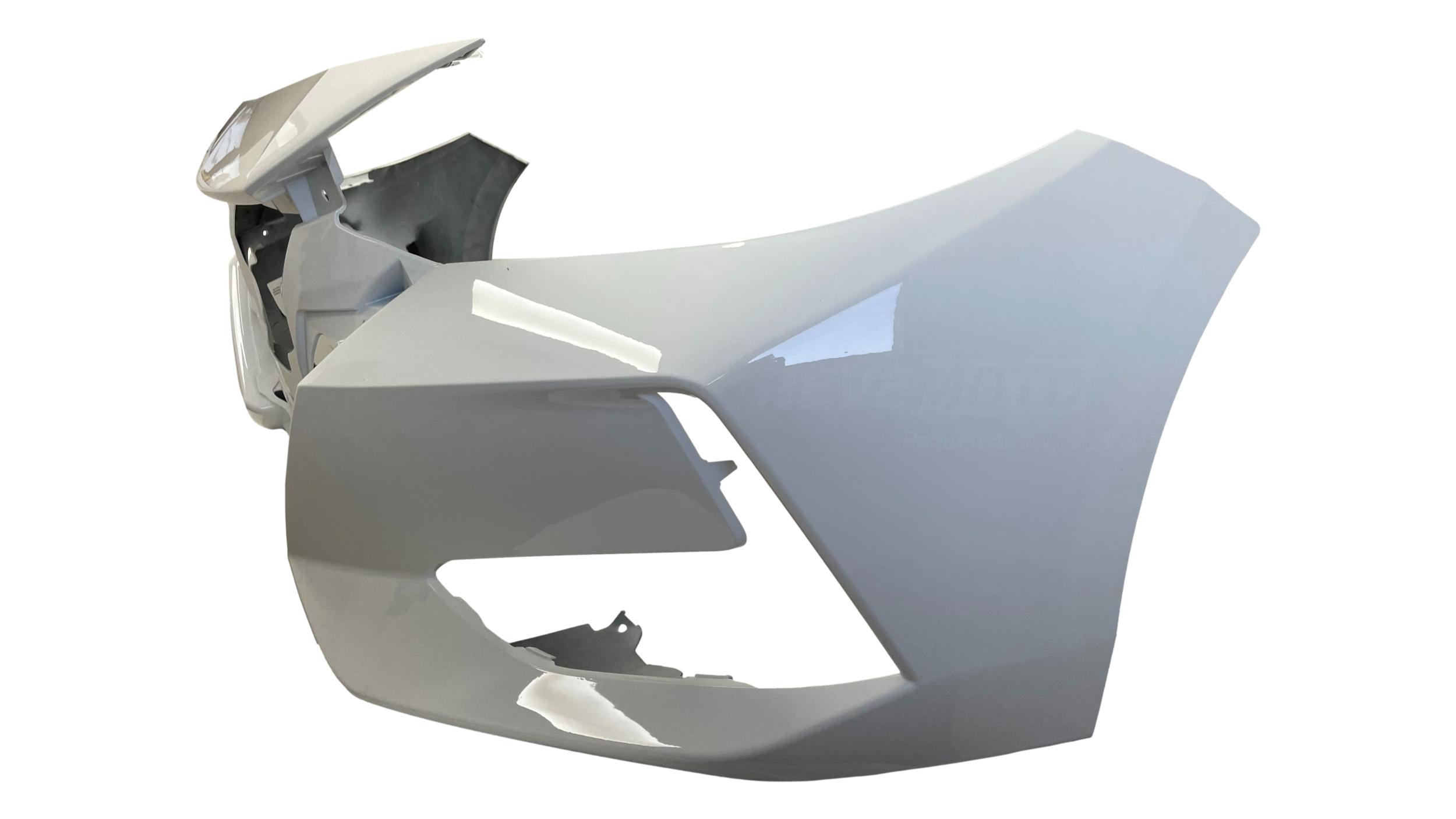 2020-2022 Nissan Sentra Front Bumper Painted (S/SV Models) - ReveMoto