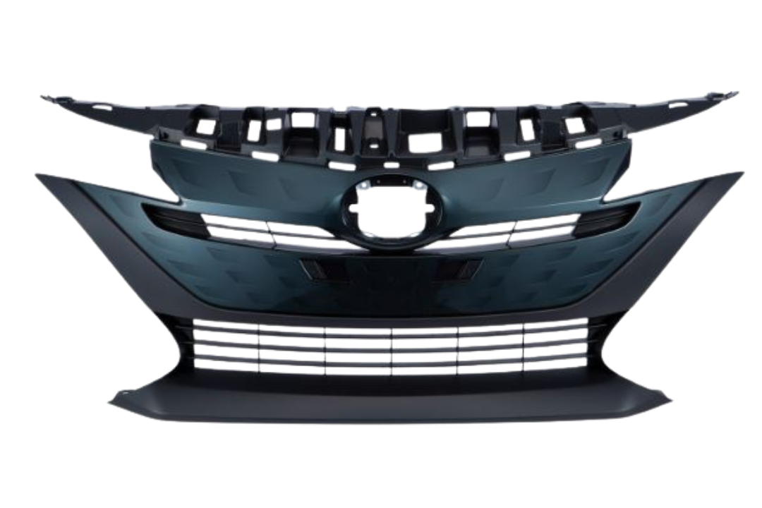 2017-2020 Toyota Prius Prime Front Grille Painted (Upper) - ReveMoto