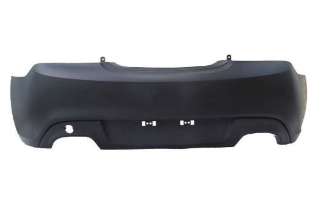 2010-2016 Hyundai Genesis Coupe Rear Bumper Painted (WITHOUT: Smart Key ...