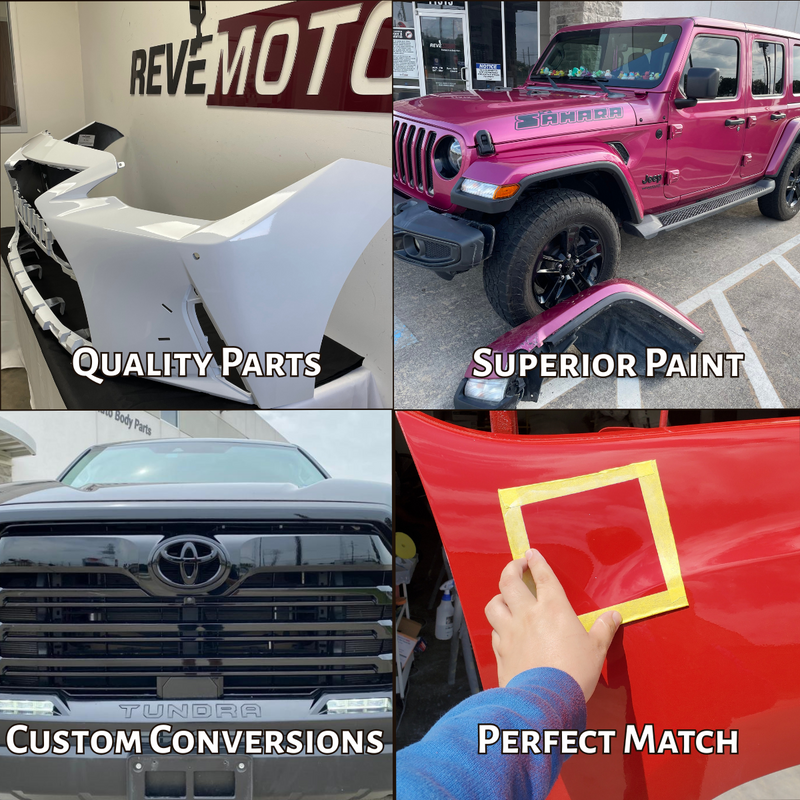 Painted Auto Body Parts & Replacements - ReveMoto Painted Car Parts