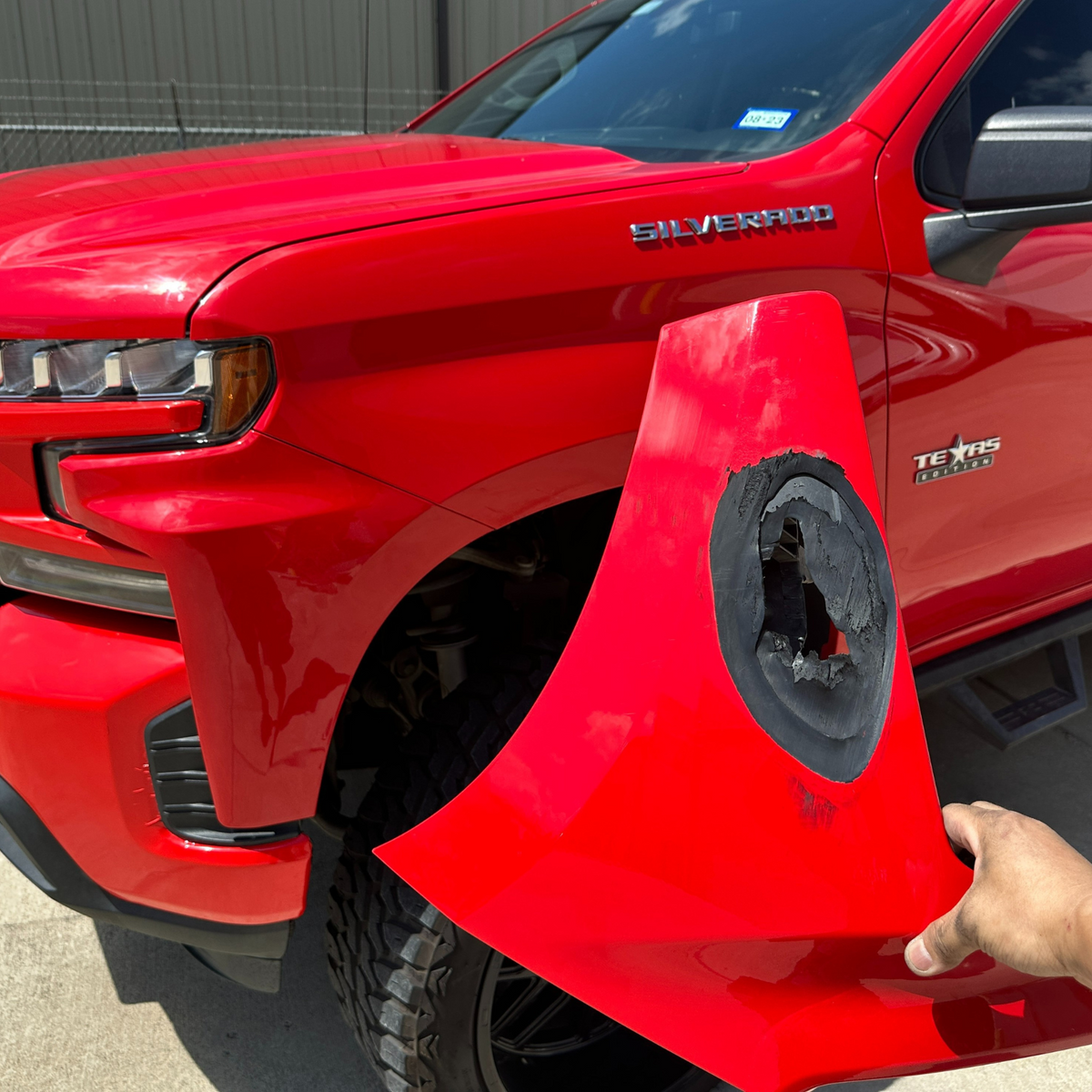 2019-2023 GMC Sierra Rear Fender Flare Painted (1500 | OEM) - ReveMoto