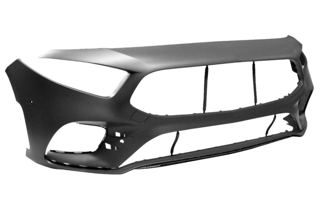 2019-2022 Mercedes-Benz A 220 Front Bumper Painted (Aftermarket | WITH ...