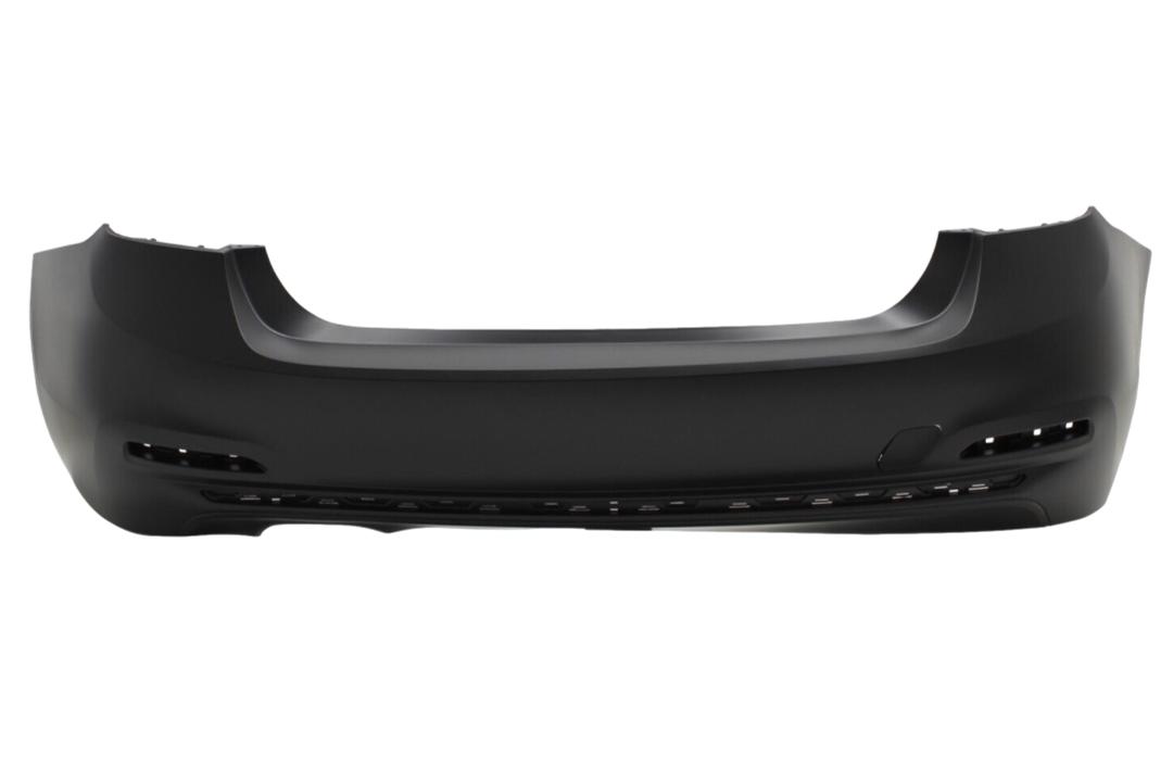 2016-2018 BMW 3-SeriesRear Bumper Painted (Sedan | WITH: Chrome Trim ...