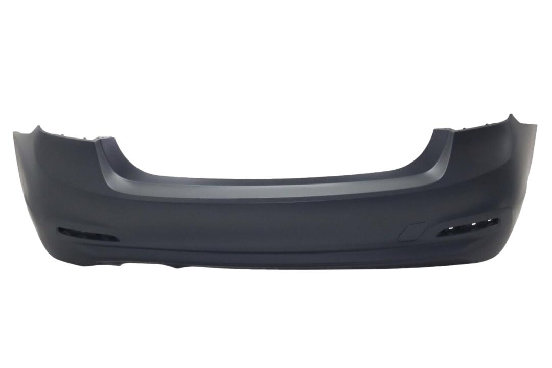 2016-2018 BMW 3-SeriesRear Bumper Painted (Sedan | WITH: Chrome Trim ...