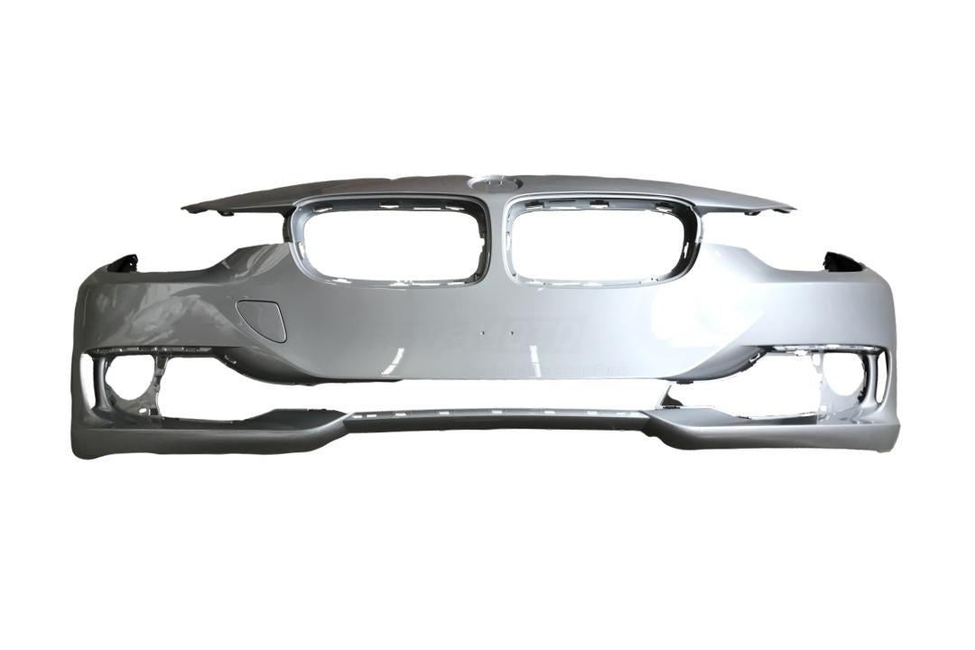 2012-2015 BMW 3-Series Front Bumper Painted (WITH: Molding Holes ...