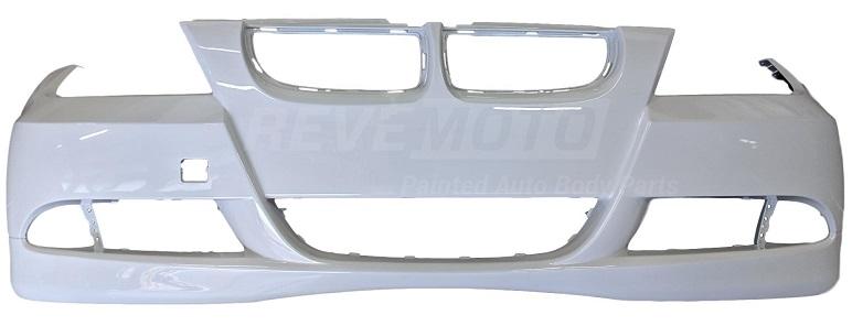 2006-2008 BMW 3-Series Front Bumper Painted (Aftermarket | Sedan/Wagon ...