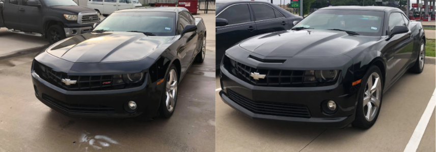 2010-2013 Chevrolet Camaro Painted Front Bumper Conversion Kit (LS/LT ...