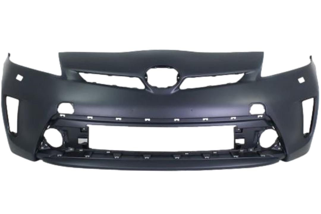 2012-2015 Toyota Prius Front Bumper Cover Painted - ReveMoto