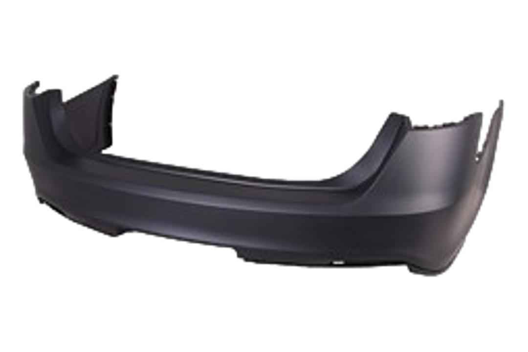 2013-2019 Ford Police Interceptor Rear Bumper Painted - ReveMoto