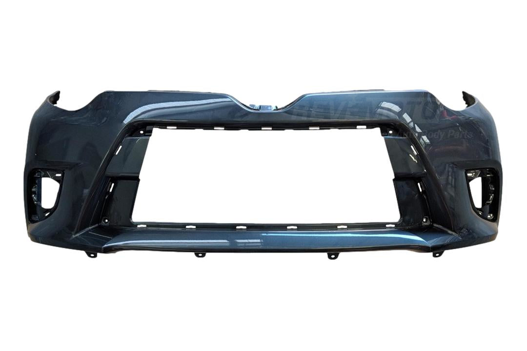 2014-2016 Toyota Corolla Front Bumper Painted (WITH: Sport Bumper ...