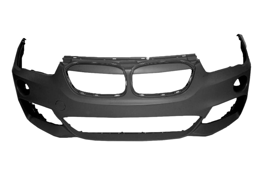 2016-2019 BMW X1 Front Bumper Painted (WITH M Sport) - ReveMoto