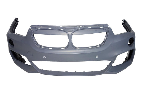 2016-2019 BMW X1 Front Bumper Painted (WITH M Sport) - ReveMoto