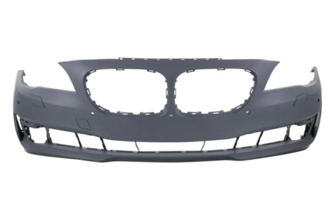 2012-2015 BMW 7-Series Front Bumper Painted (WITHOUT: M-Package) - ReveMoto