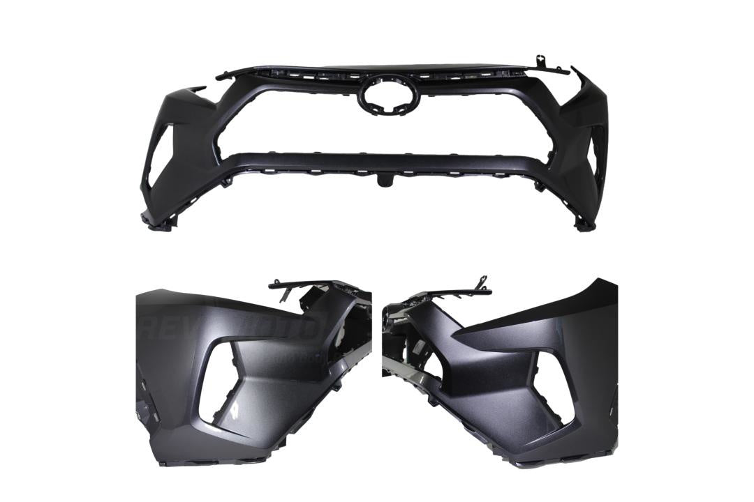 2019-2023 Toyota RAV4 Front Bumper Painted (WITHOUT: Park Assist Sensor ...